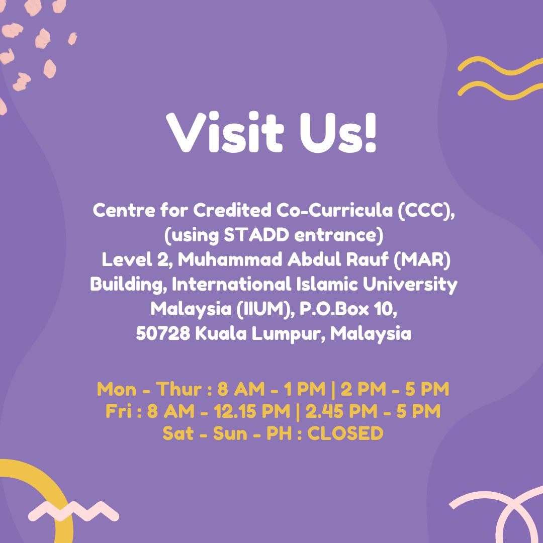 CENTRE FOR CREDITED CO-CURRICULA (CCC)