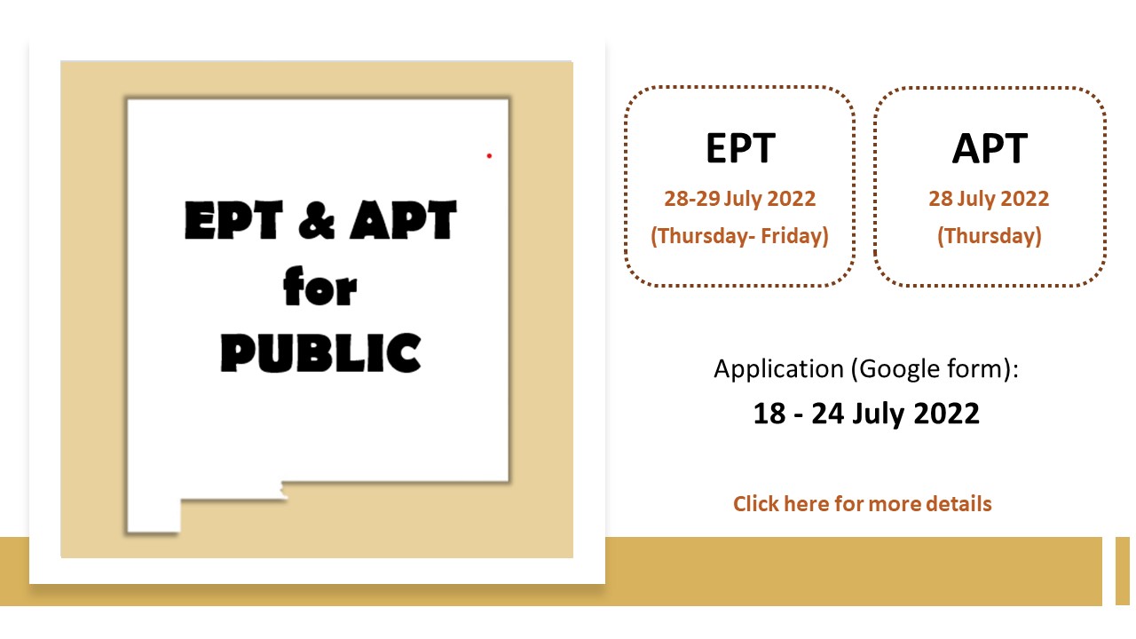 EPT APT for PUBLIC – July 2022 – Centre for Languages and Pre ...