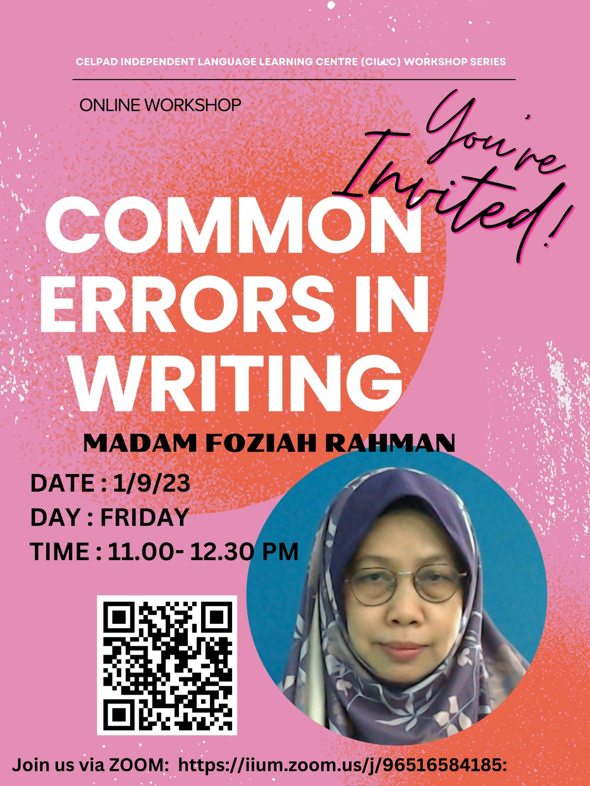 CILLC SFErA WORKSHOP: COMMON ERRORS IN WRITING – Centre for Languages ...