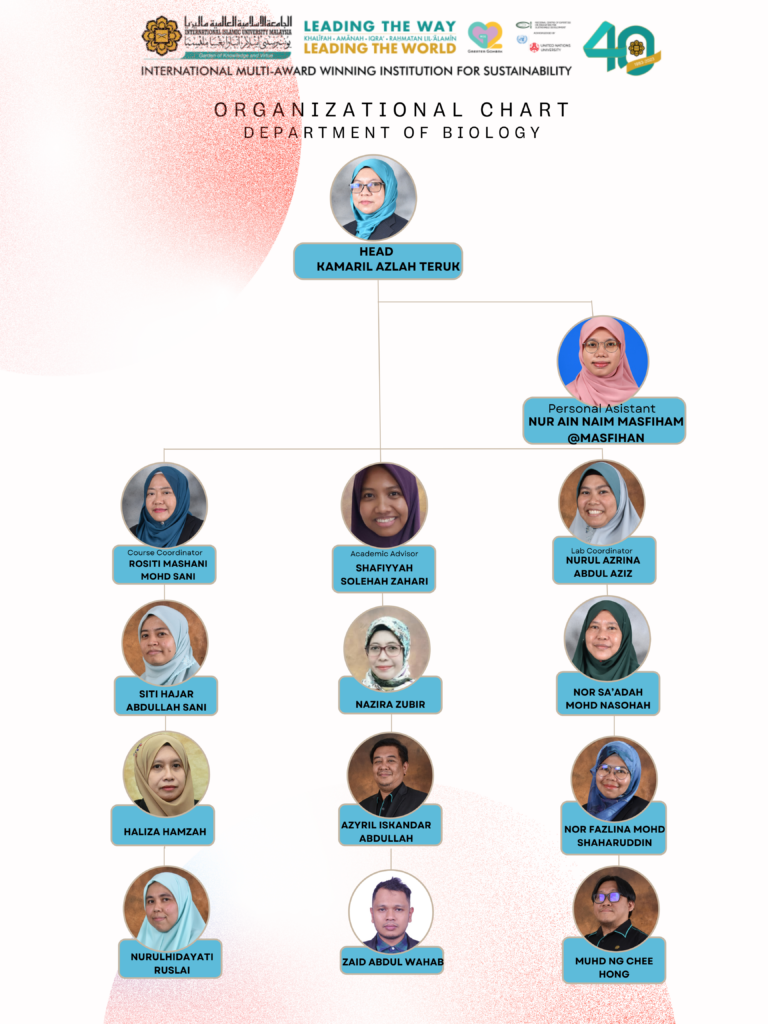 Bio May 25 Organization chart – Centre for Foundation Studies