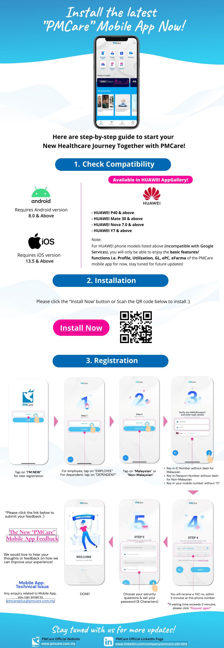 ADMINISTRATION AND FINANCE UNIT SERVICES – IIUM Sejahtera Clinic