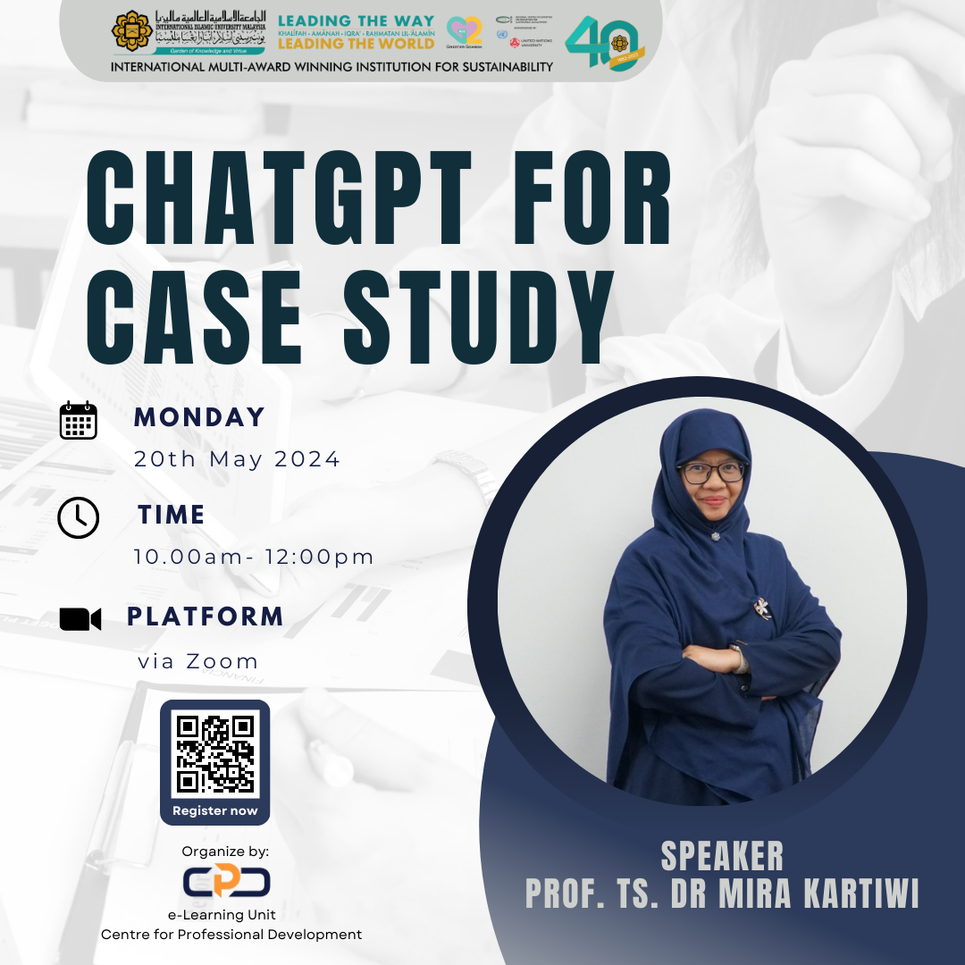 ChatGPT for Case Study – Centre For Professional Development
