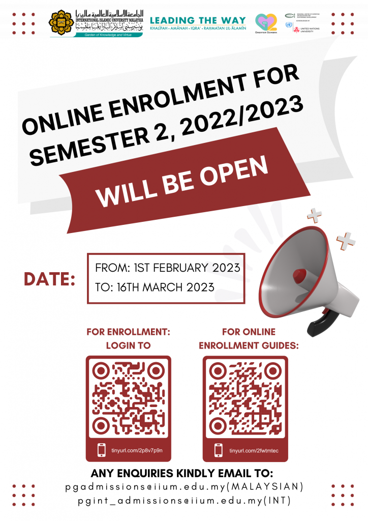 Announcement – Centre for Postgraduate Studies