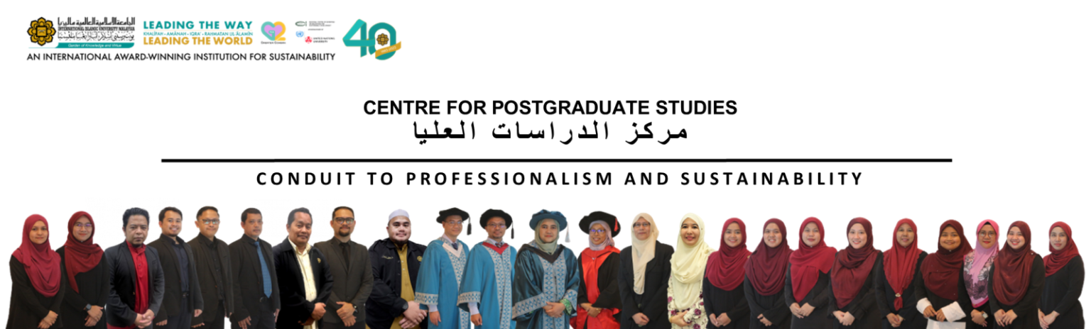 Academic Calendar – Centre for Postgraduate Studies