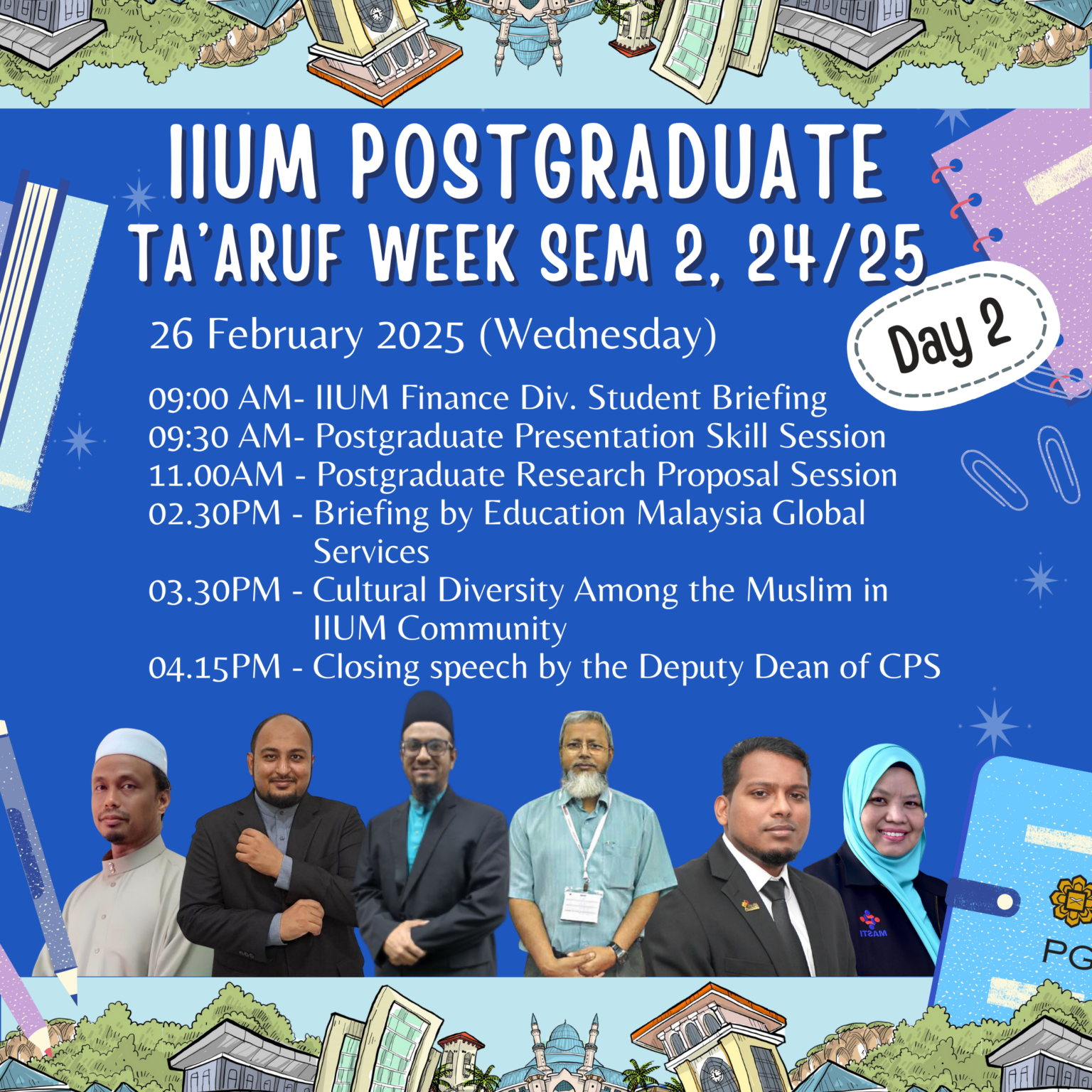 Briefing of New Students / Taaruf Week – Centre for Postgraduate ...