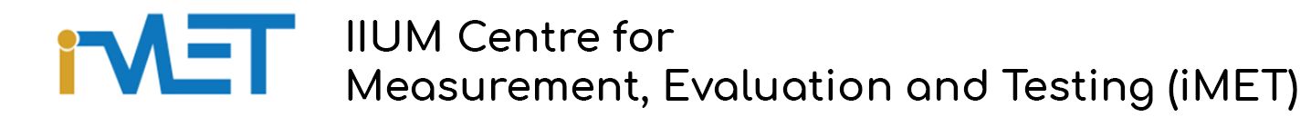 IIUM Centre for Measurement, Evaluation, and Testing – Just another ...