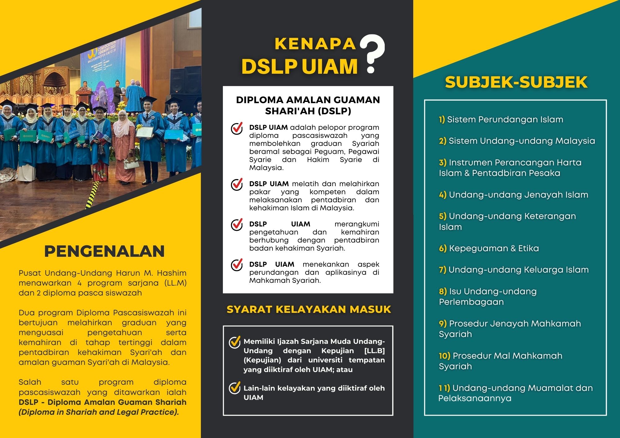 Diploma in Shariah and Legal Practice (DSLP) / Diploma dalam Amalan ...